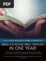 The Official 365 Day Reading Plan For The Bible in A Year | PDF | Bible ...