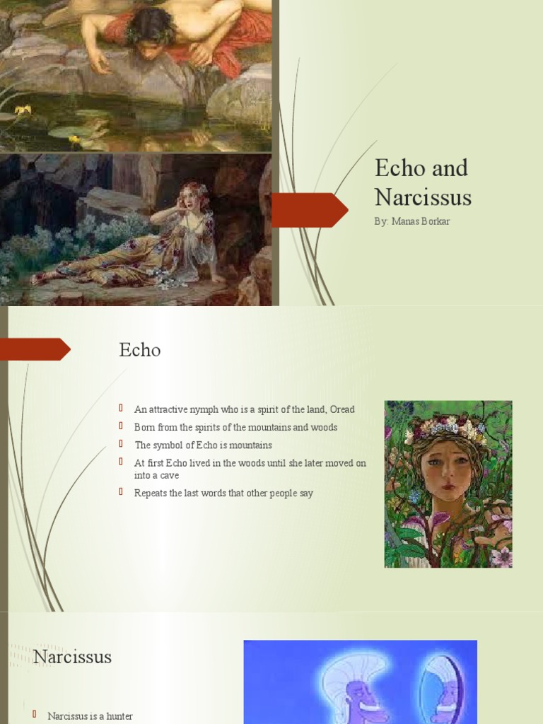 Echo and Narcissus: By: Manas Borkar | PDF