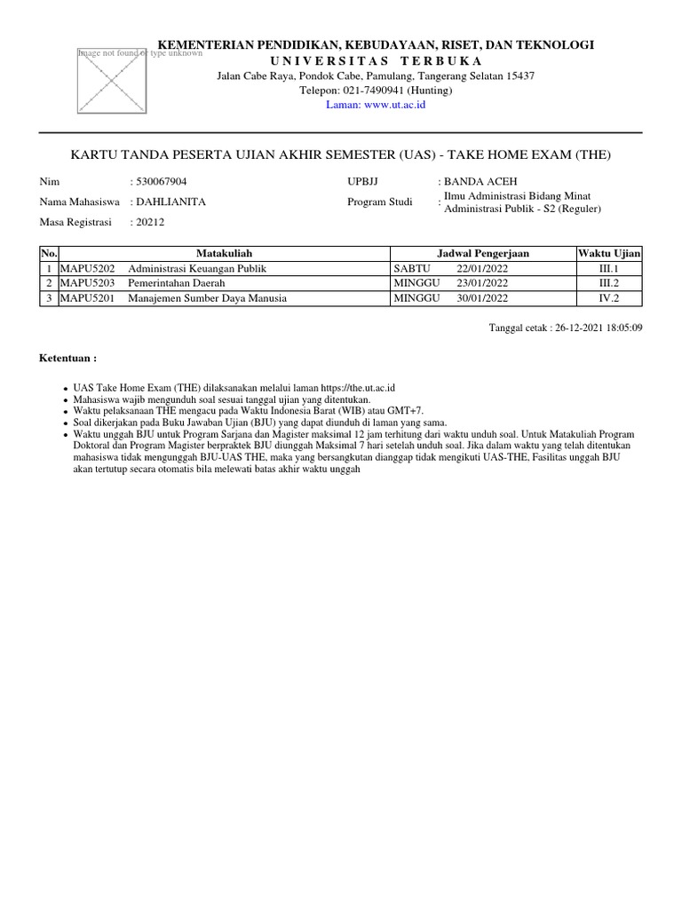 Ktpu Take Home Exam | PDF