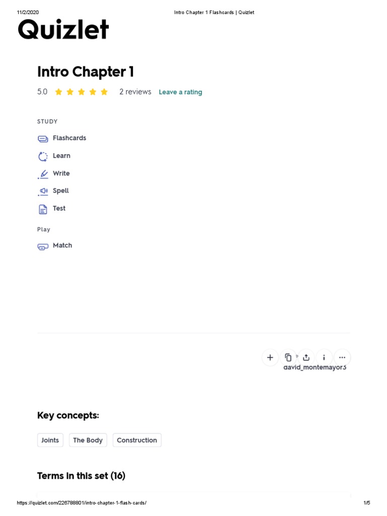 Intro Chapter 1 Flashcards - Quizlet | PDF | Axle | Transportation ...