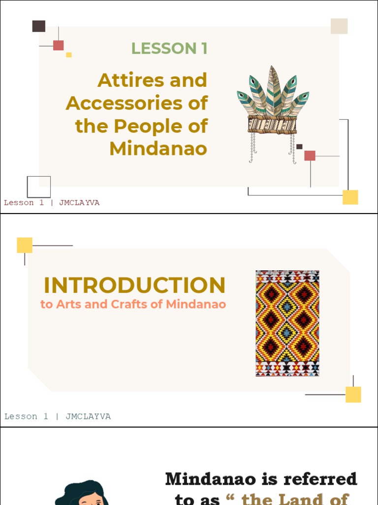 Attires and Accesories of The People of Mindanao | PDF | Mindanao ...