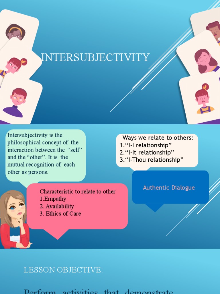 Intersubjectivity Part 2 | PDF | Disability | Social Exclusion