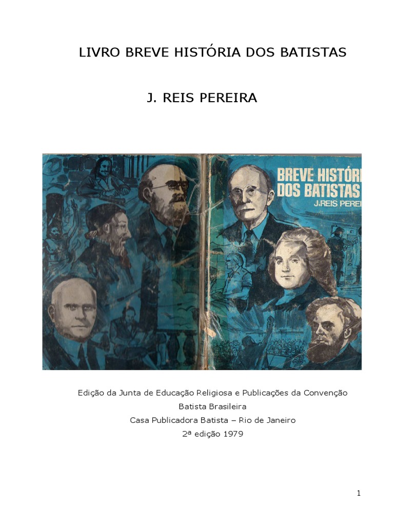 Uma Breve Historia Dos - Batistas | PDF | História do cristianismo ... Uma Breve Historia Dos - Batistas | PDF | História do cristianismo ...