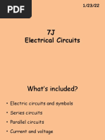 Electric Current and Potential Difference Guide For KS3 Physics ...