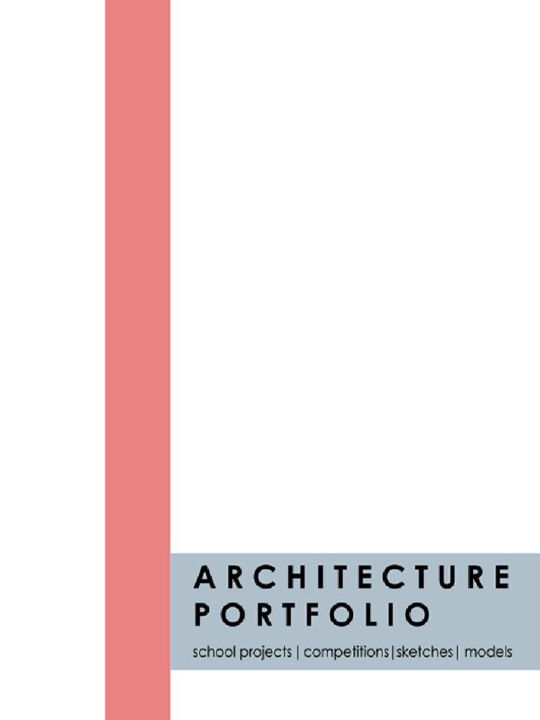 5th Year Student Architecture Portfolio | PDF