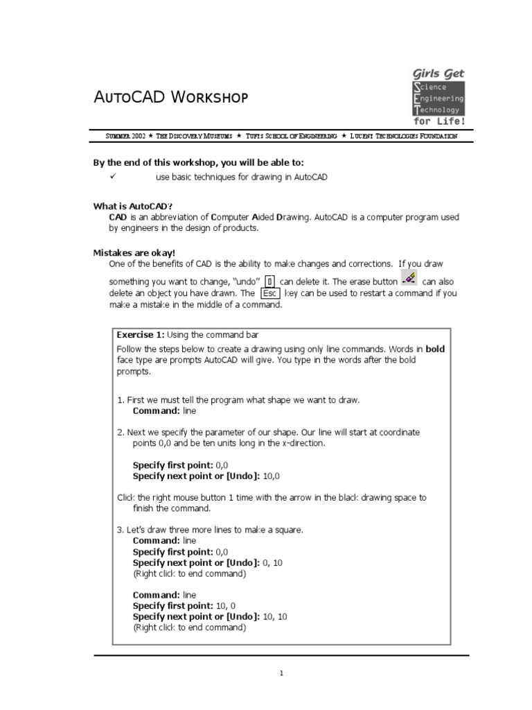 Auto Cad | PDF | Computer Aided Design | Computing And Information ...