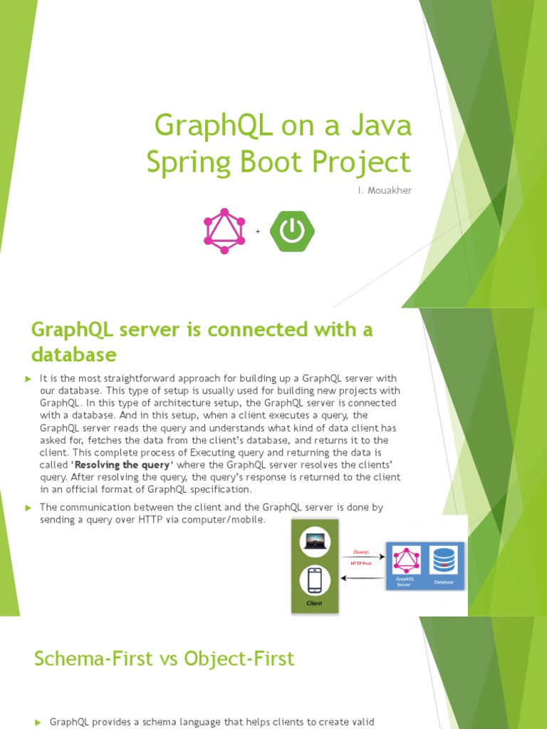 GraphQL on a Java Spring Boot Project | PDF | Databases | Server ...