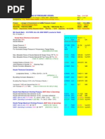 Nozzle Load Calculation Spreadsheet | PDF | Microsoft Excel | Spreadsheet