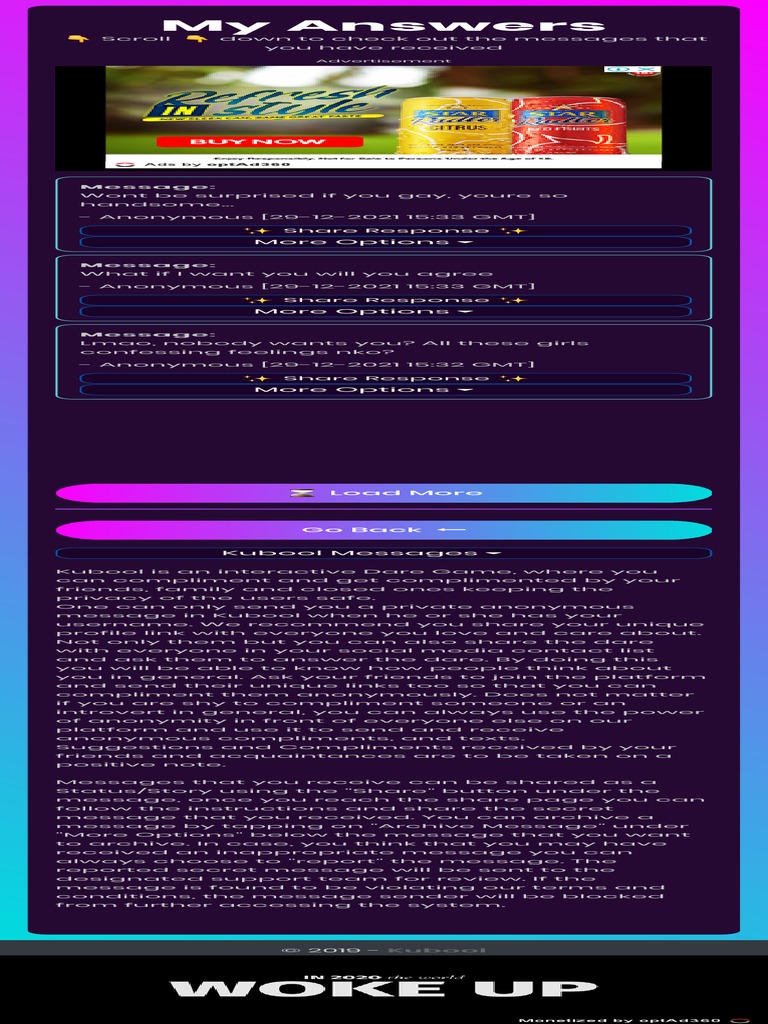 My Messages - Kubool 2 | PDF | Anonymity | Online Services