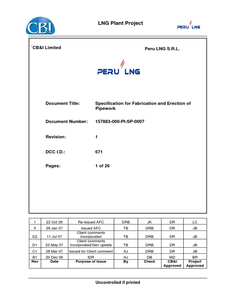 Pipework Fabrication Guide | PDF | Pipe (Fluid Conveyance ...
