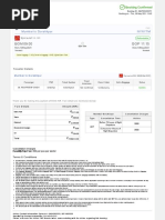 E-Ticket Spicejet Invoice | PDF | Airlines | Airport
