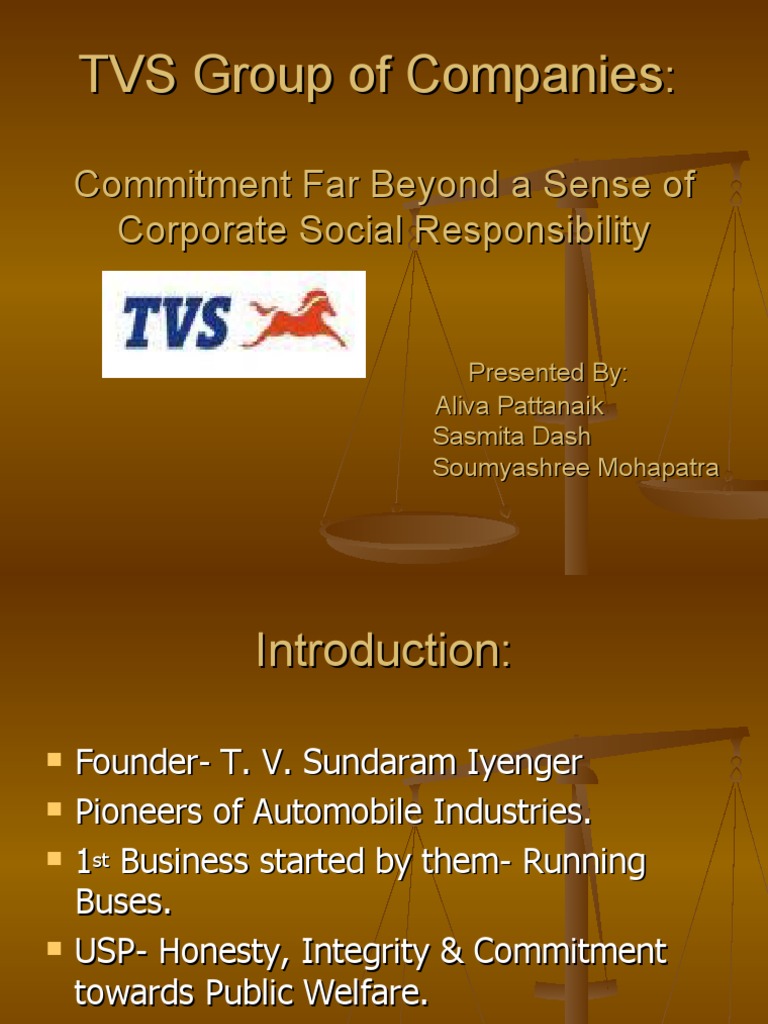 TVS Group of Companies | PDF | Infrastructure | Tamil Nadu