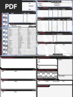AD&D 2nd Edition Character Sheet | PDF | Role Playing Games | Leisure