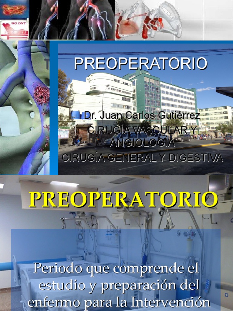 Preoperatorio Presentacion | PDF | Cirugía | Diabetes