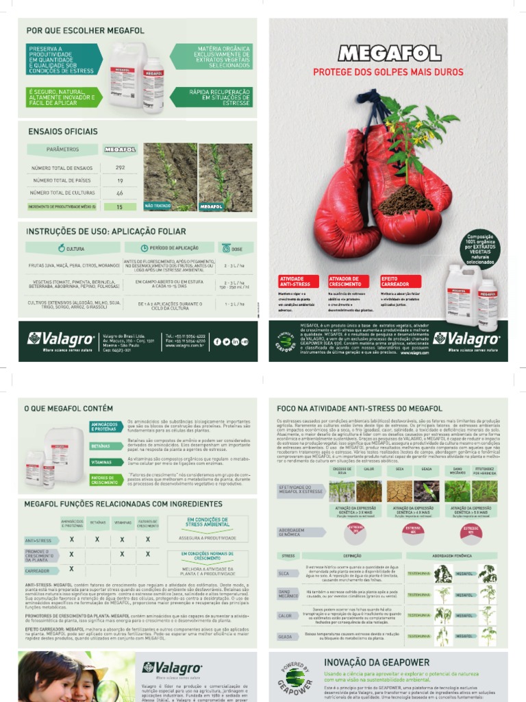 159folder Megafol - Valagro | PDF