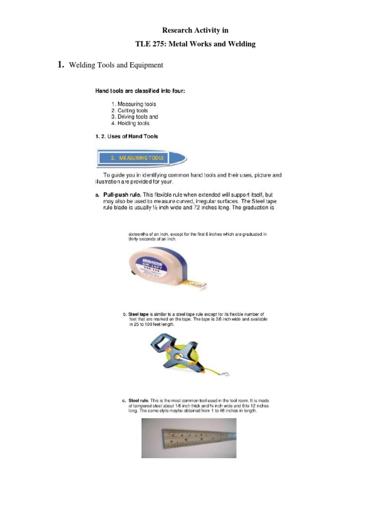 Research Activity in Welding | PDF | Welding | Construction