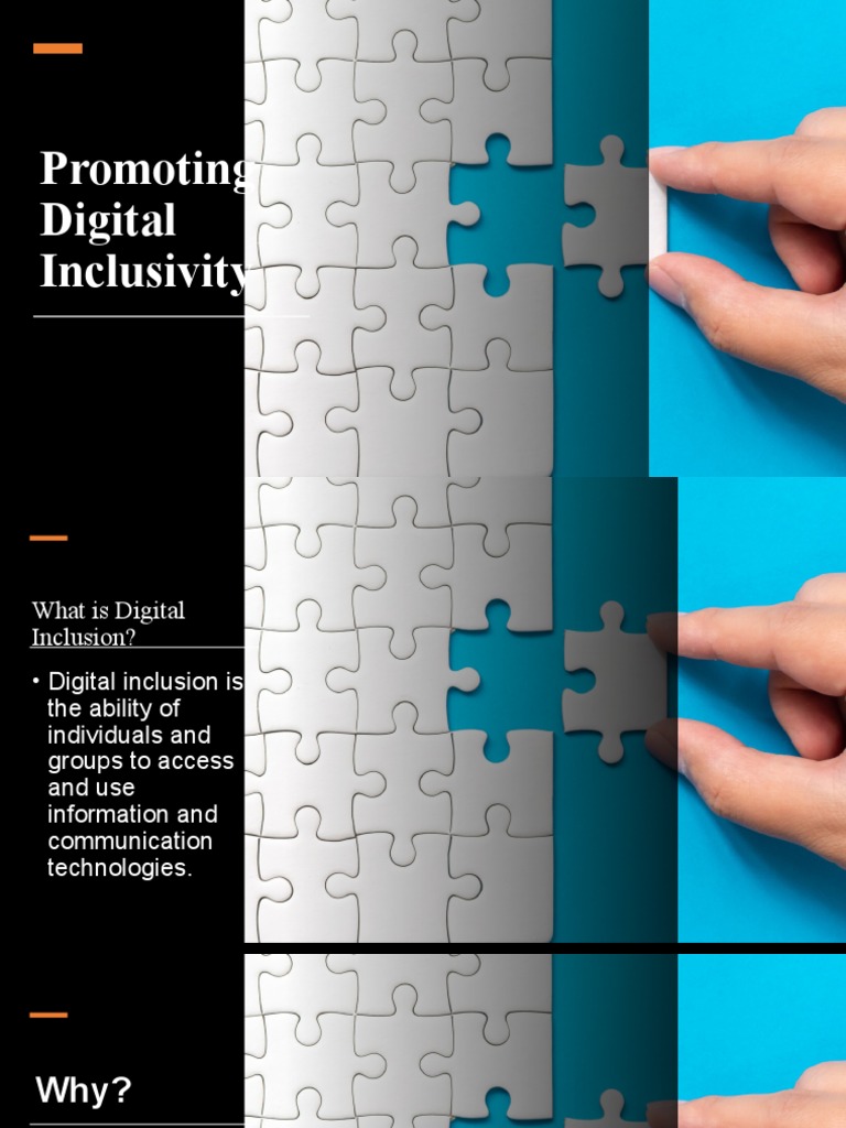 Promoting Digital Inclusivity | PDF | Inclusion (Education) | Communication