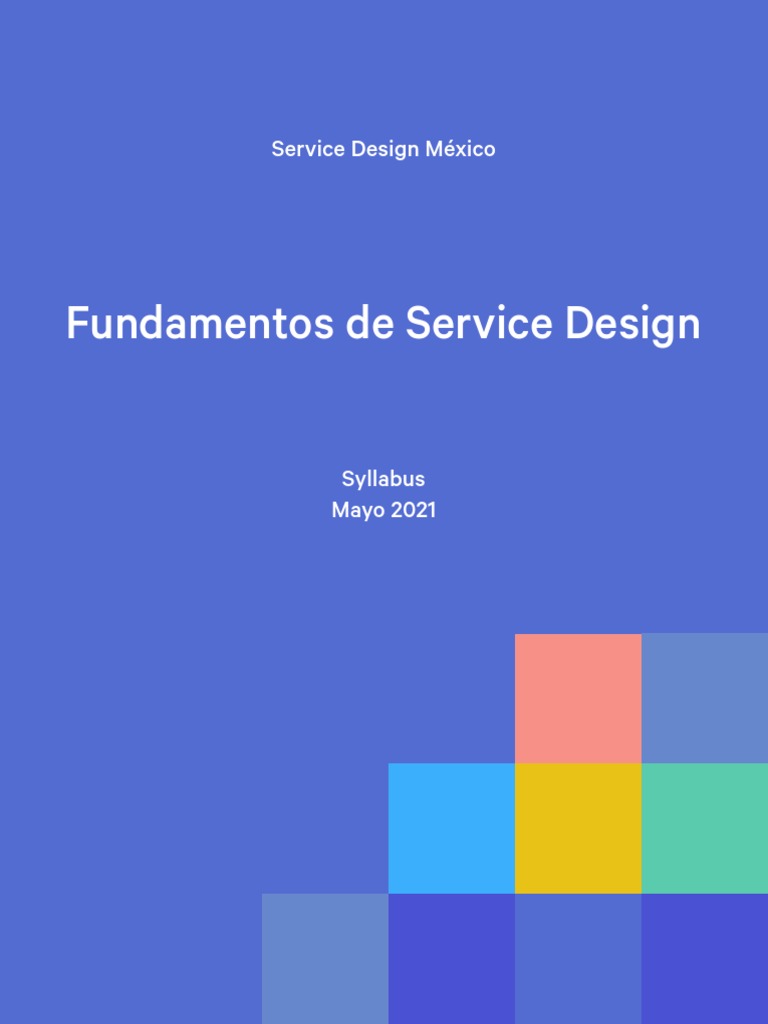Fundamentos de Service Design | PDF | Diseño | Prueba (evaluación)