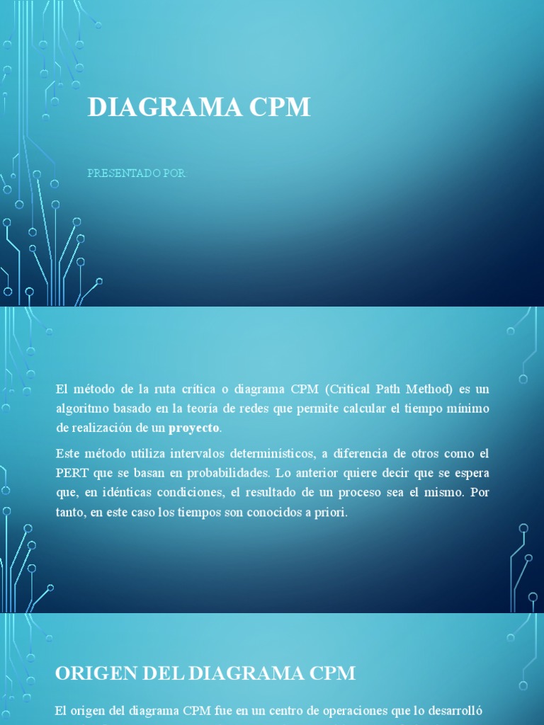 Diagrama CPM | PDF | Teoría de sistemas | Matemáticas
