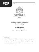 2021 Standard 4 Mathematics | PDF | Rectangle | Mathematics