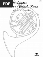 French Horn Warm-up Exercises Guide | PDF | French Horn