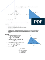 Analytic Geometry Problems With Solutions | PDF | Analytic Geometry ...