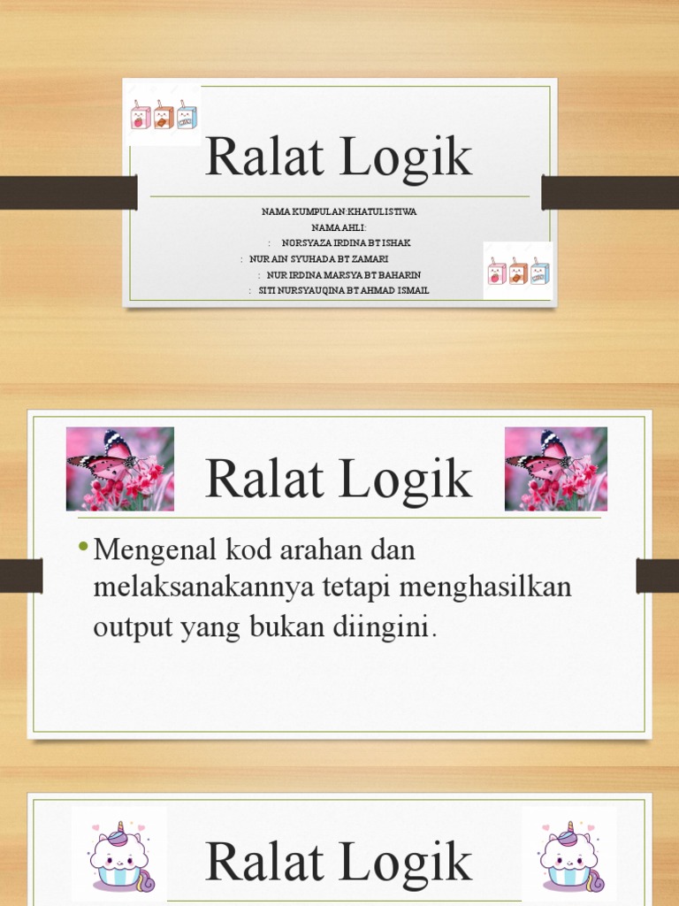 Ralat Logik | PDF
