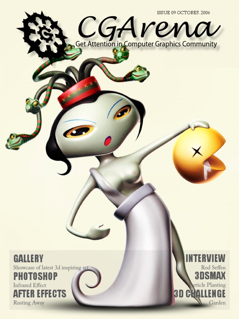 Cgarena Oct06 Ezine | PDF | Texture Mapping | Autodesk 3ds Max