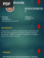 Potentiometry Final | PDF | Ph | Titration