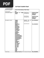 BADAC FORM - Activity Report | PDF