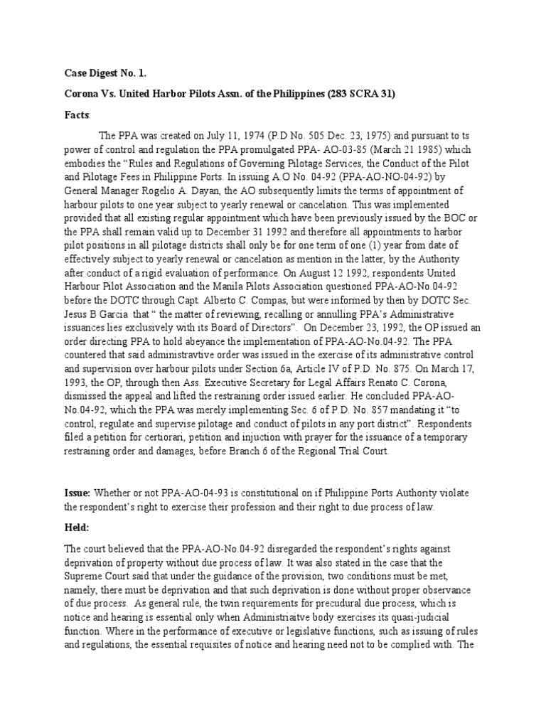 Case Digest 1 10 | PDF | Foreclosure | Overbreadth Doctrine