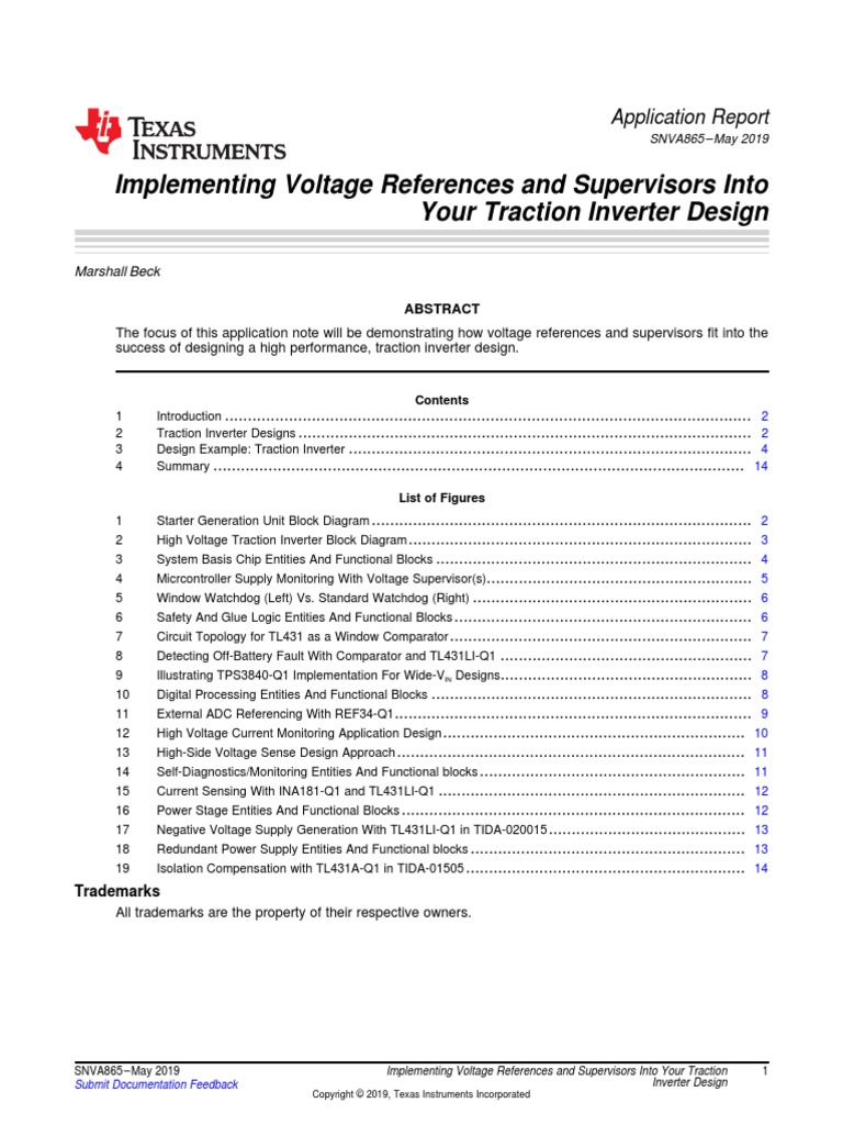 Your Traction Inverter Design | PDF | Power Inverter | Analog To ...