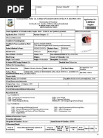 IUM 2026 Undergraduate Application Form | PDF