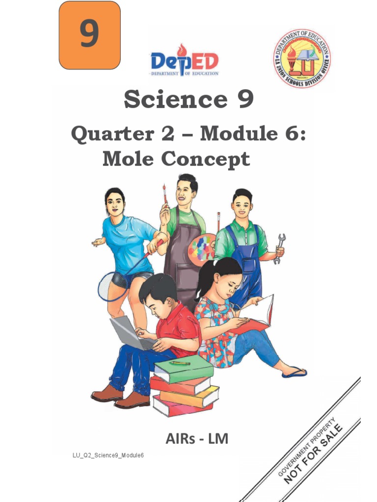 Science 9 Module 6 Q2 Learners | PDF | Mole (Unit) | Molecular Mass