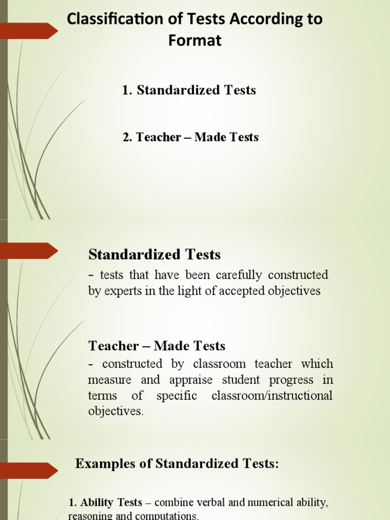 Writing Different Types of Exam | Download Free PDF | Multiple Choice ...