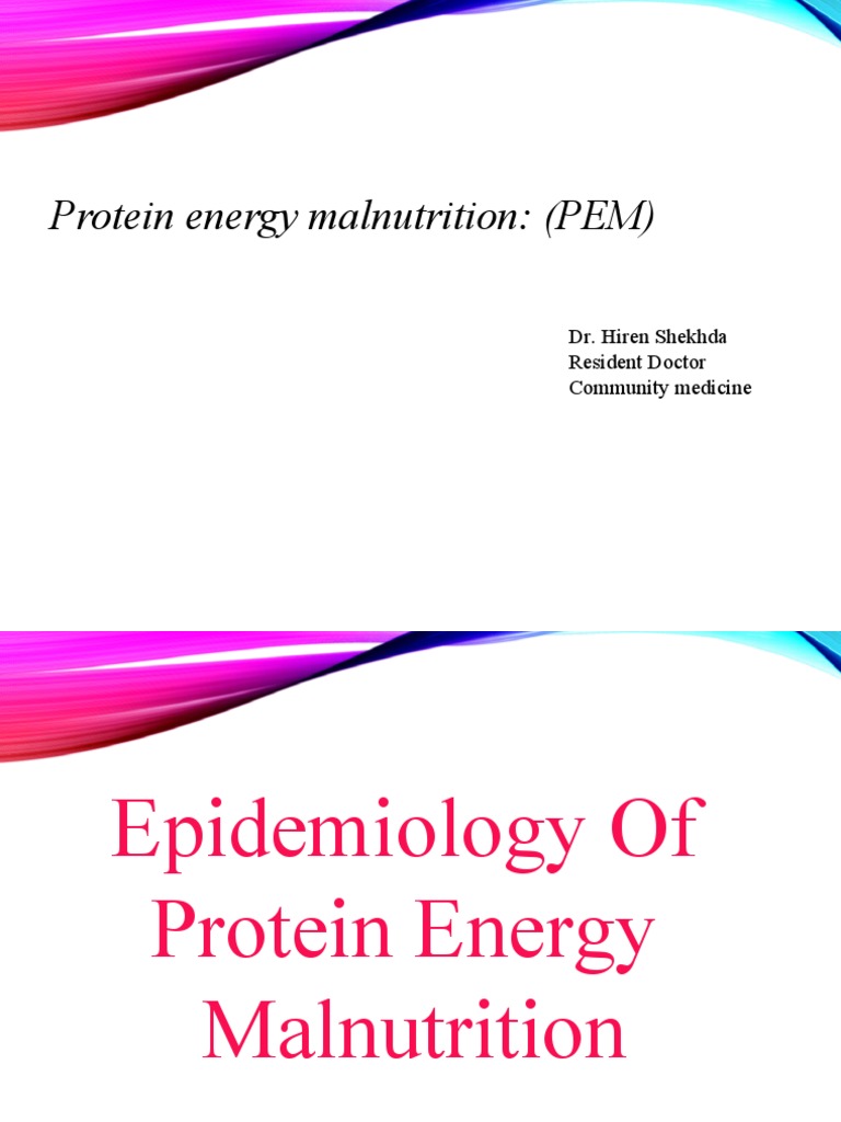 PEM EPIDEMIOLOGY Classification Prevention and National Health Program ...
