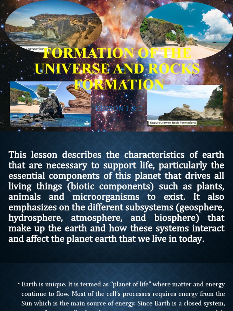 Earth's Life-Supporting Features | PDF | Earth | Atmosphere