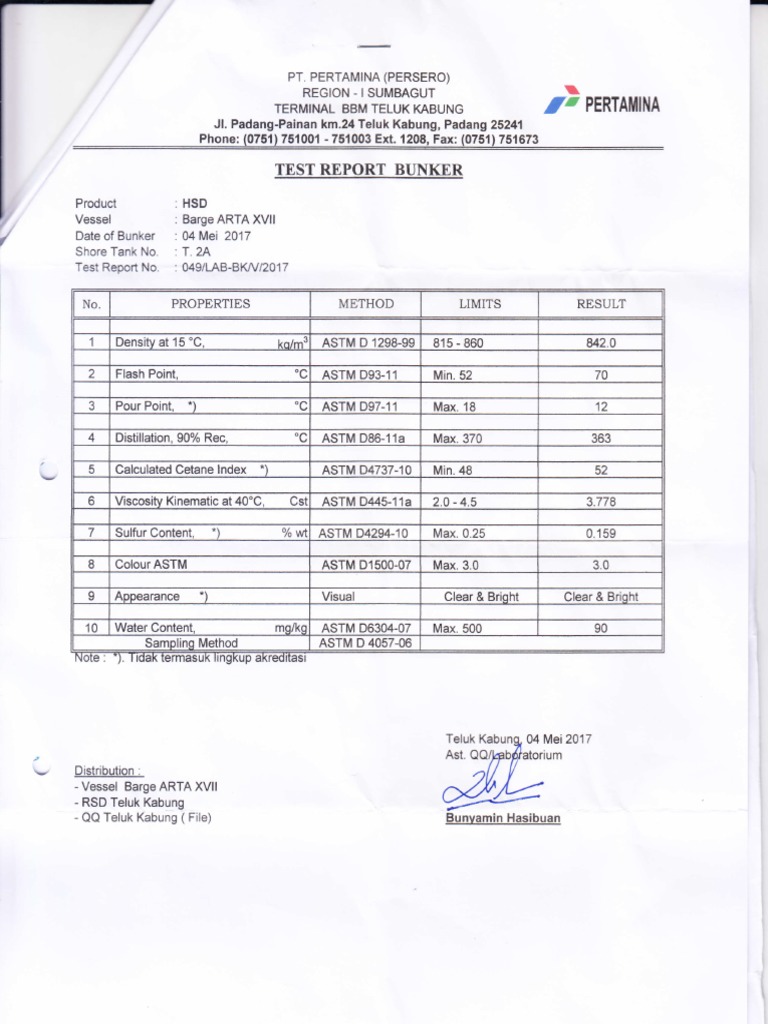Hasil Lab | PDF | Fuel Oil | Energy Production