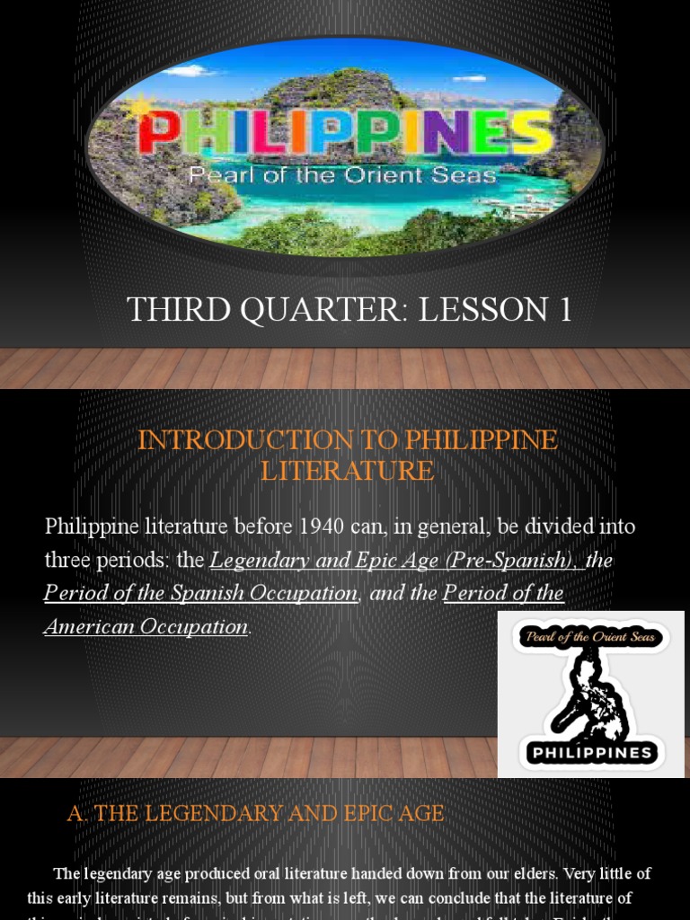 Third Quarter - Lesson 1 | PDF | Philippines