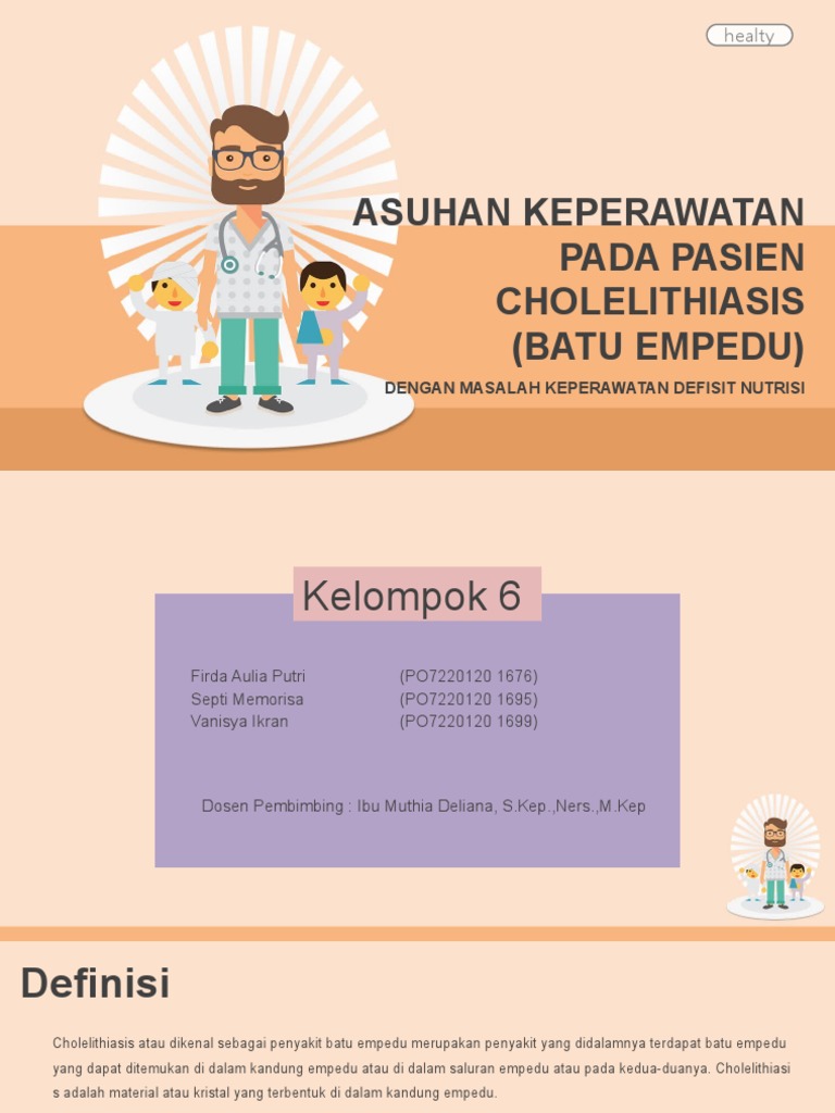 Askep CHOLELITHIASIS | PDF