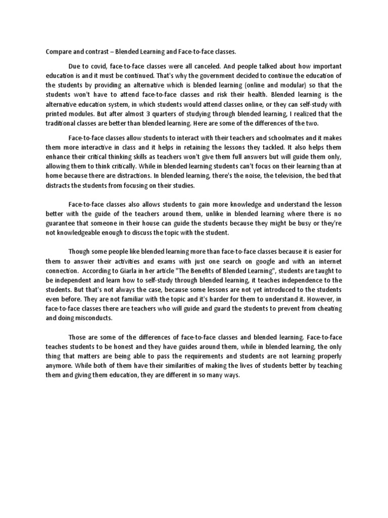 Compare and contrast | PDF | Fallacy | Argument