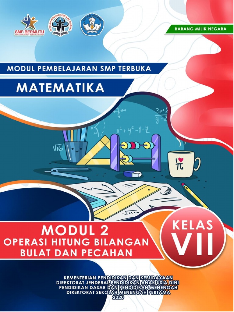 Matematika - Modul 2 - Operasi Hitung Bilangan Bulat & Pecahan | PDF
