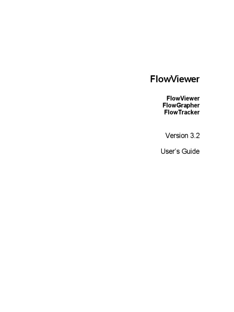 FlowViewer User's Guide: Install and Use Open Source Network Flow ...