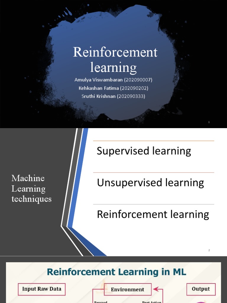 Reinforcement Learning | PDF | Markov Chain | Applied Mathematics