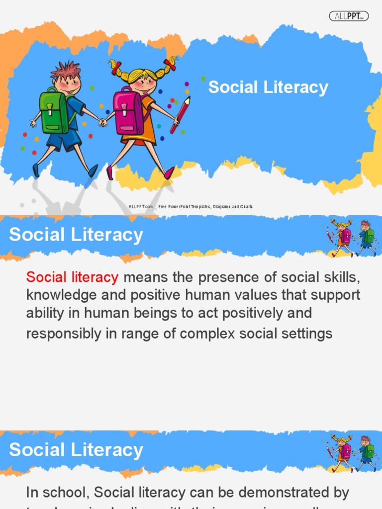 Module 6 Social Literacy | PDF | Social Skills | Literacy
