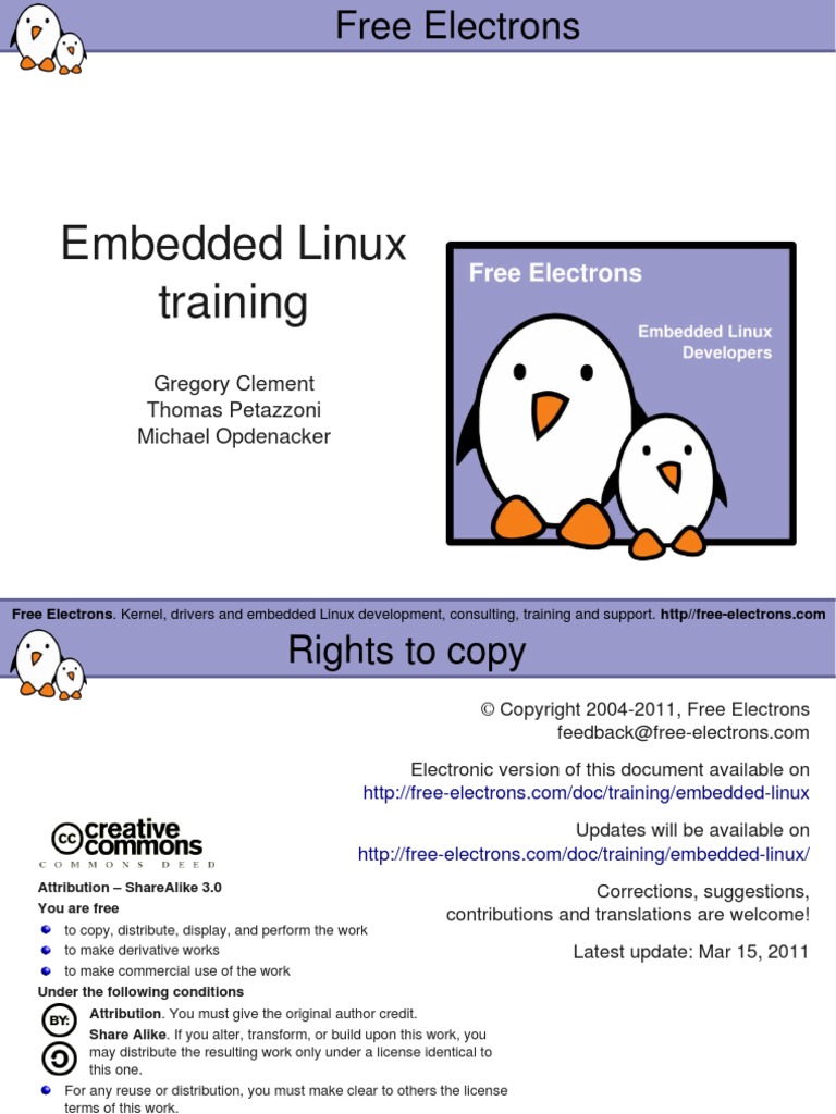 Embedded Linux Training Material | PDF | Linux | Embedded System