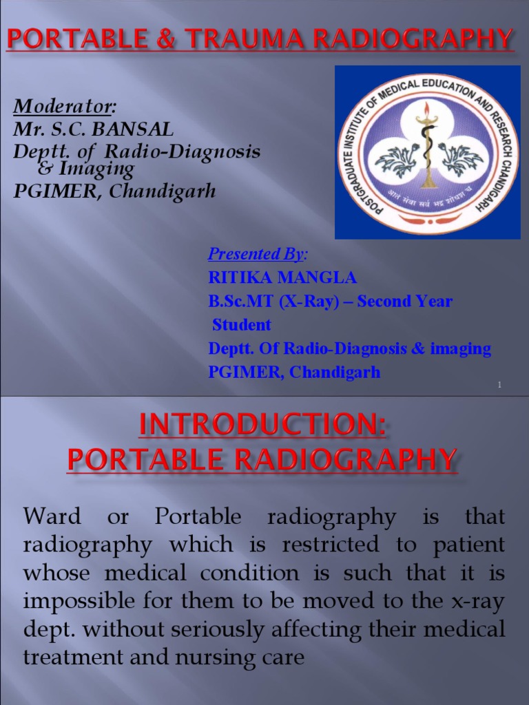 Portable and Trauma Radiography | PDF | Radiology | Elbow