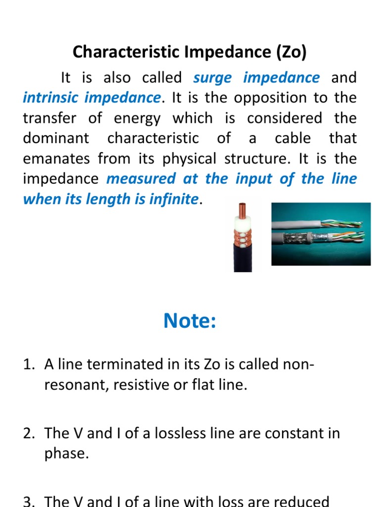 TRANSMISSION LINES Part 2 3 | PDF | Transmission Line | Electrical ...