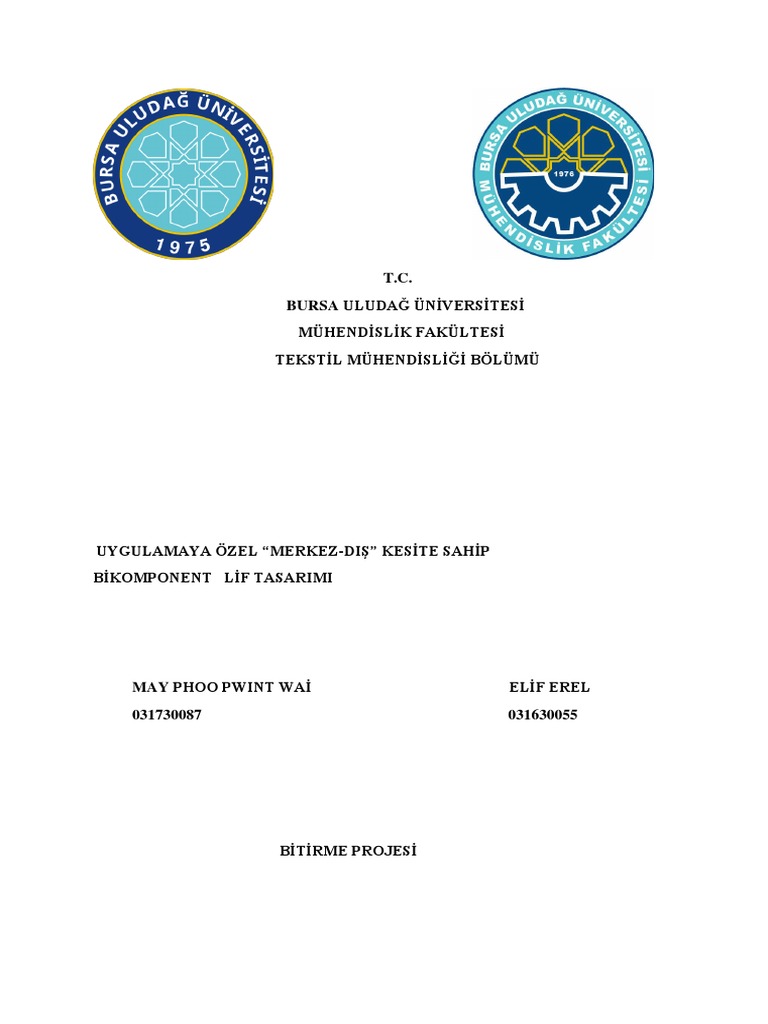 Bitirme Projesi | PDF