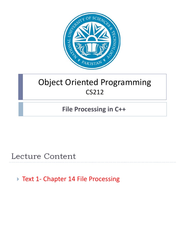 File Processing C | PDF | Computer File | C++